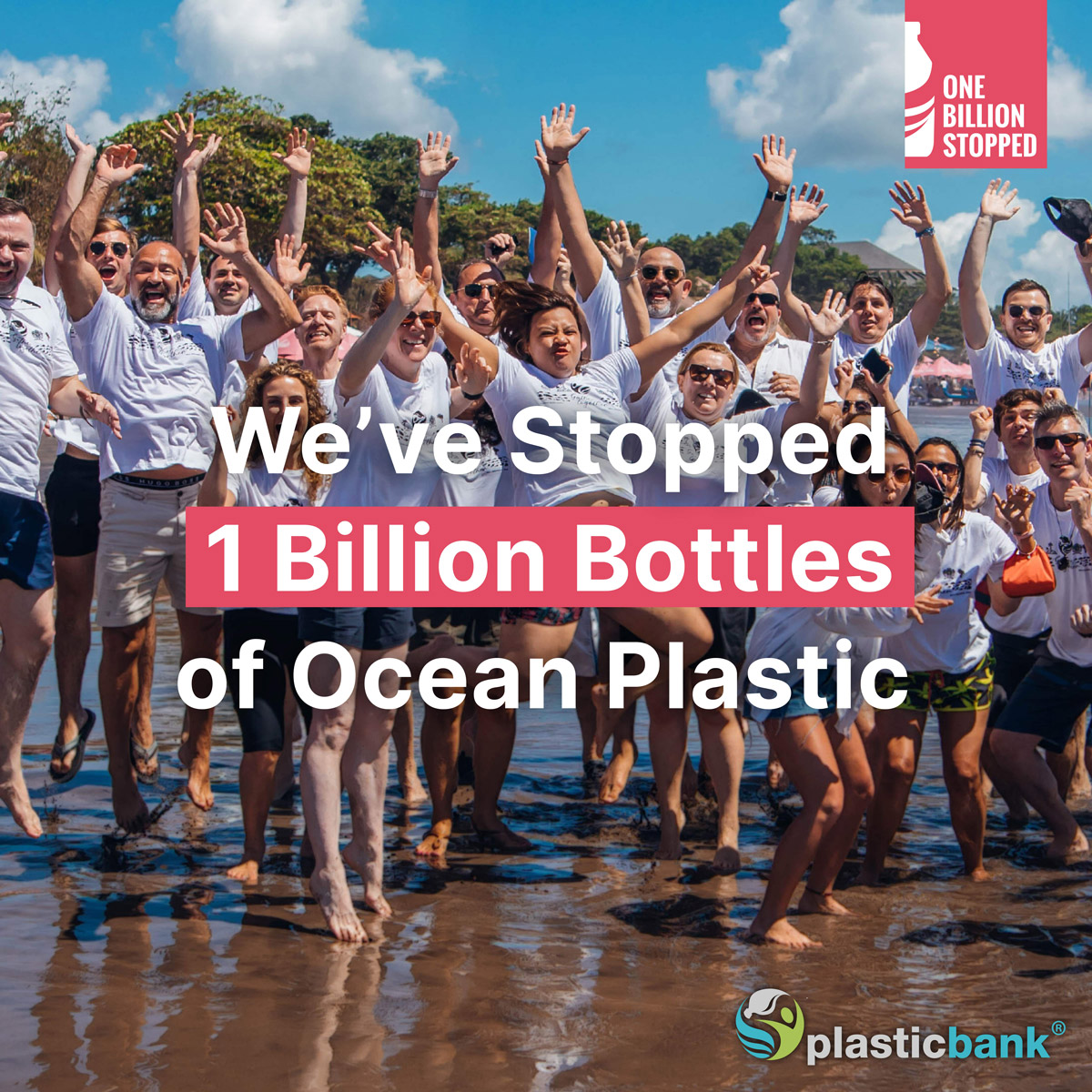 Mil millones de botellas de plástico oceánico recogidas - Advansa